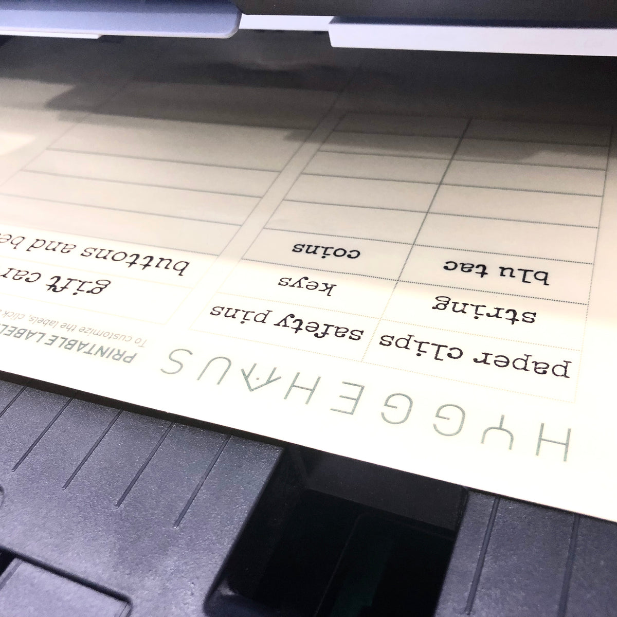 Sticker Templates (For Clear Sticker Paper) – hyggehaus